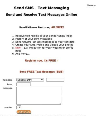 9 Best Websites to Send Free Text Message (SMS) Online [No Registration]