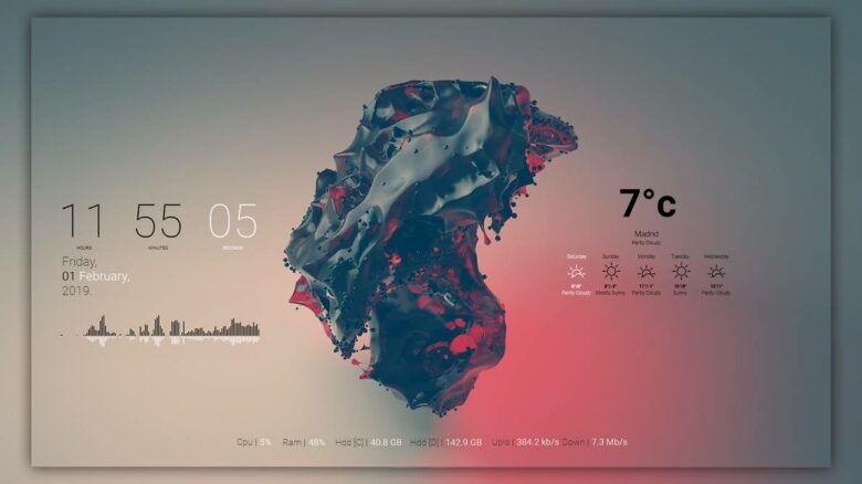 30+ Best Rainmeter Skins for Stunning Desktop Customization in 2024