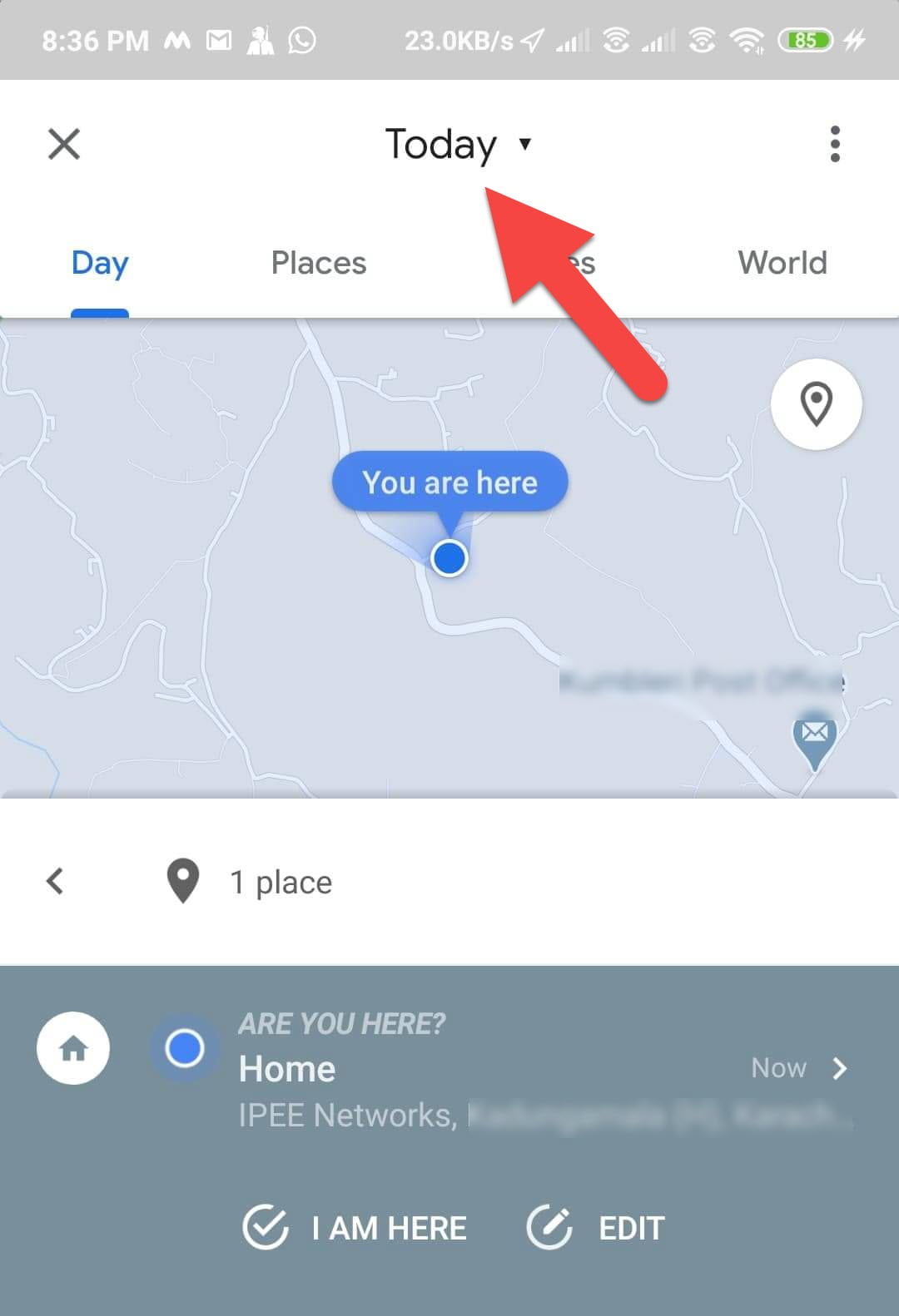 How to View Your Location History using Google Maps