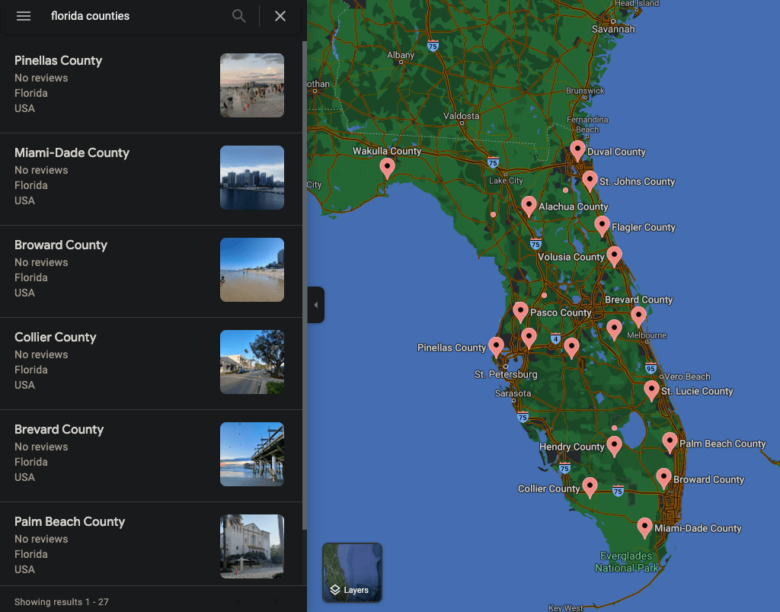 How to View County Lines on Google Maps [2025 Guide]