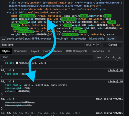 How to Find Fonts Used on a Website - 2 Ways