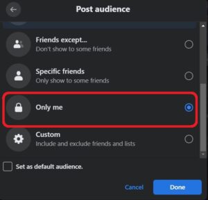 How to Add Photos to Facebook Without Posting It