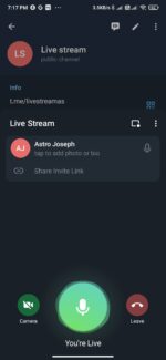 How to Live Stream on Telegram (PC and Mobile)