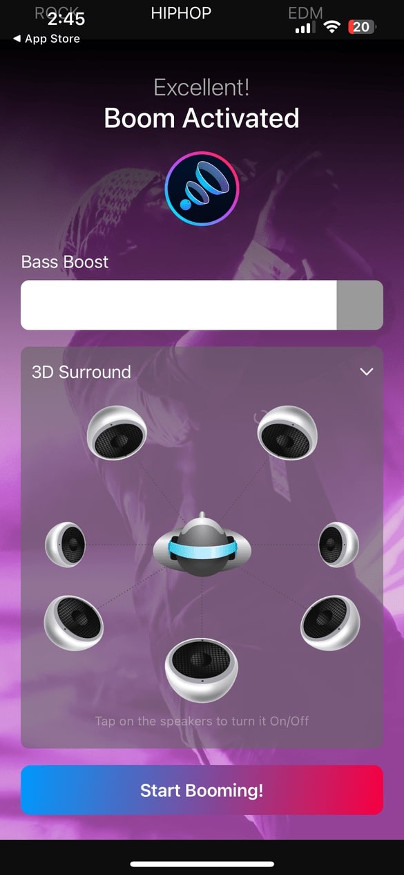 Boom App: The Bass Booster & Equalizer?