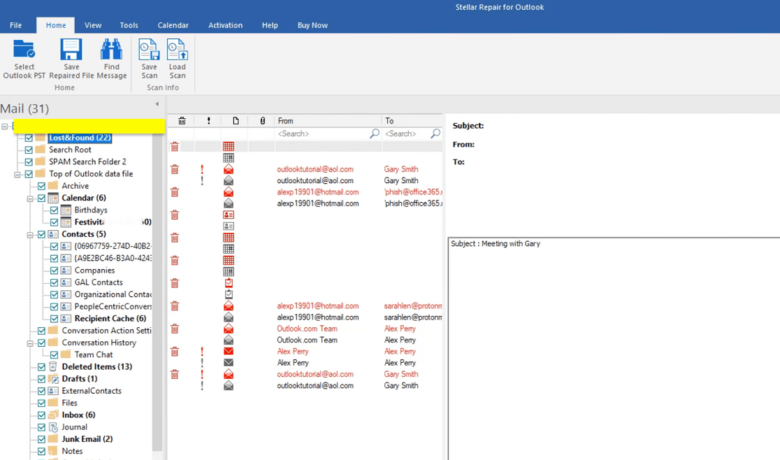 Stellar Repair for Outlook: Recover Data From Corrupt PST Files FAST!
