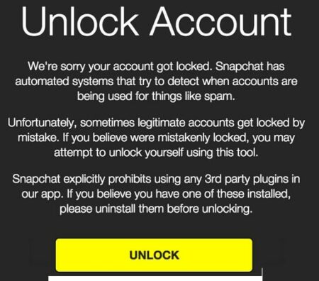 How To Unlock Temporarily Locked Snapchat Account? Quick Way